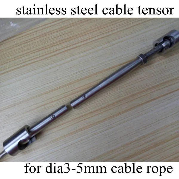 Shenzhen Indoor Stair Cable Railing With Stainless Steel Cable Tensor ...