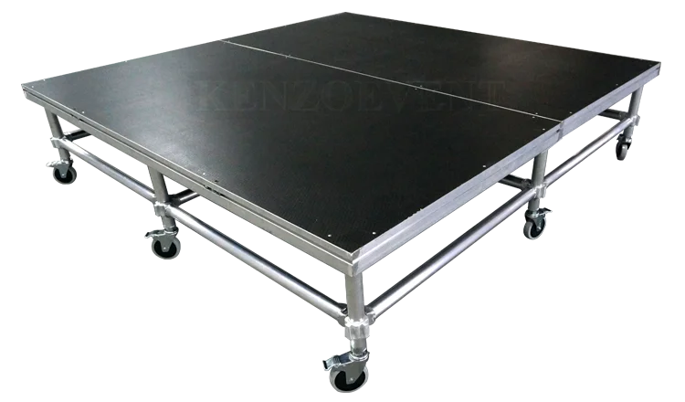 Aluminum Stage Flooring Portable Stage With Wheels - Buy Stage Flooring ...