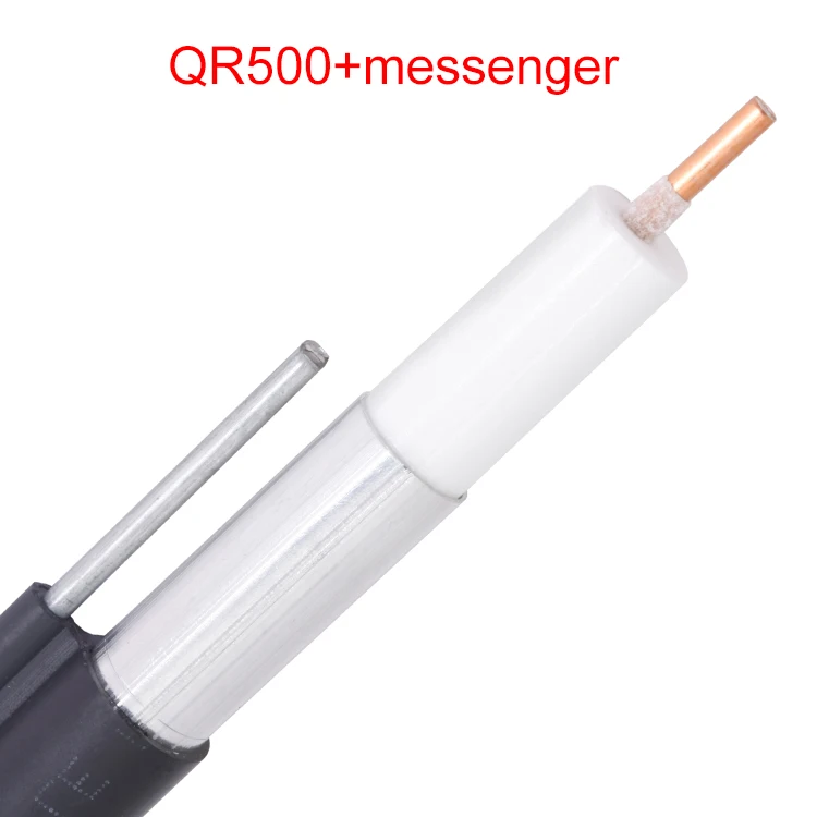 75ohm CATV Trunk P3 QR 500 Coaxial Cable with Messenger