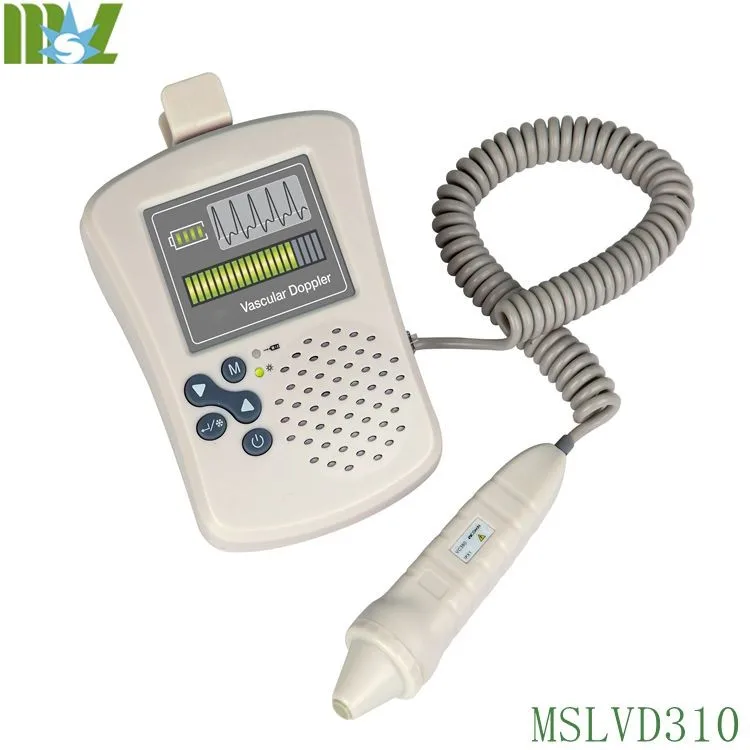 Portable Mini Pocket Mslvd310 Vascular Doppler For Detecting Arterial ...