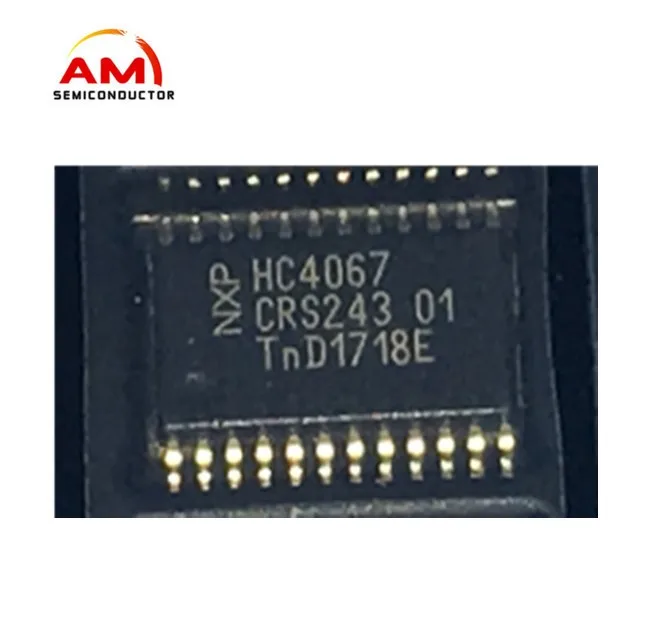 74HC4067PW 74HC4067 HC4067 TSSOP-24 Multiplexer Switch Brand New ...