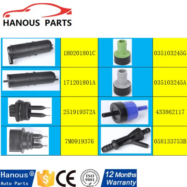 Hanous Auto Parts High Quality 1h0201801c 171201801a 251919372a ...