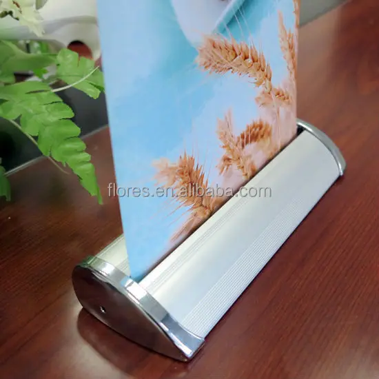 A3&a4 Mini Roll Up Banner Pocket Desktop Roll Screen - Buy A4 Mini ...