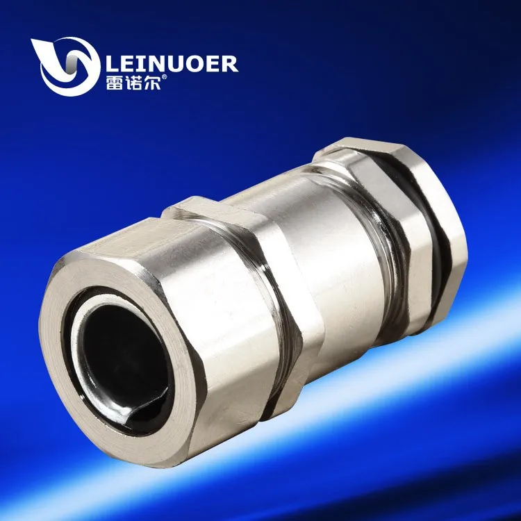 -Cabo em latão niquelado prensa para conduíte corrugado galvanizado ...