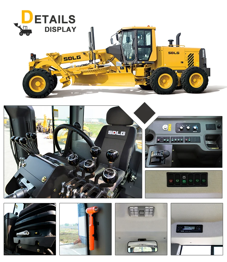 SDLG motor grader G9220 Products from Shandong Lingong Construction ...