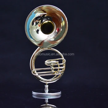 Mini Sousaphone Gild Music Art Decoration Musical Instruments Art - Buy ...