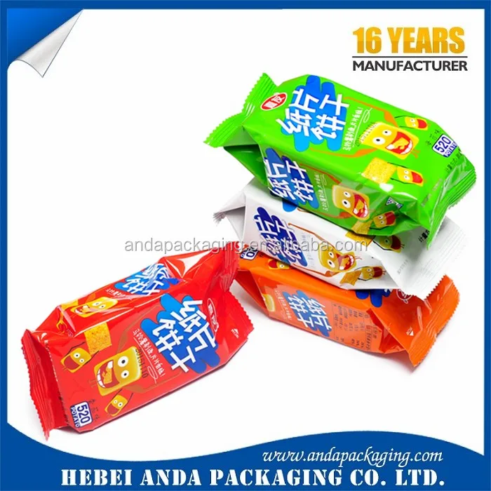 Custom Printed Saltine Crackers Biscuit Packaging/ Plastic Saltine ...