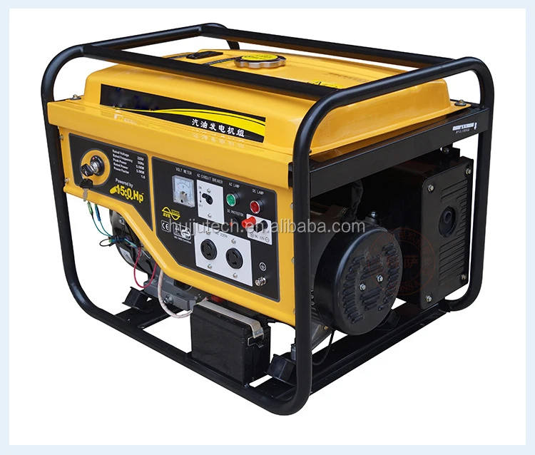 12v Output 5000w Gasoline Generator Hj-g5000 - Buy Generator,6.5hp ...