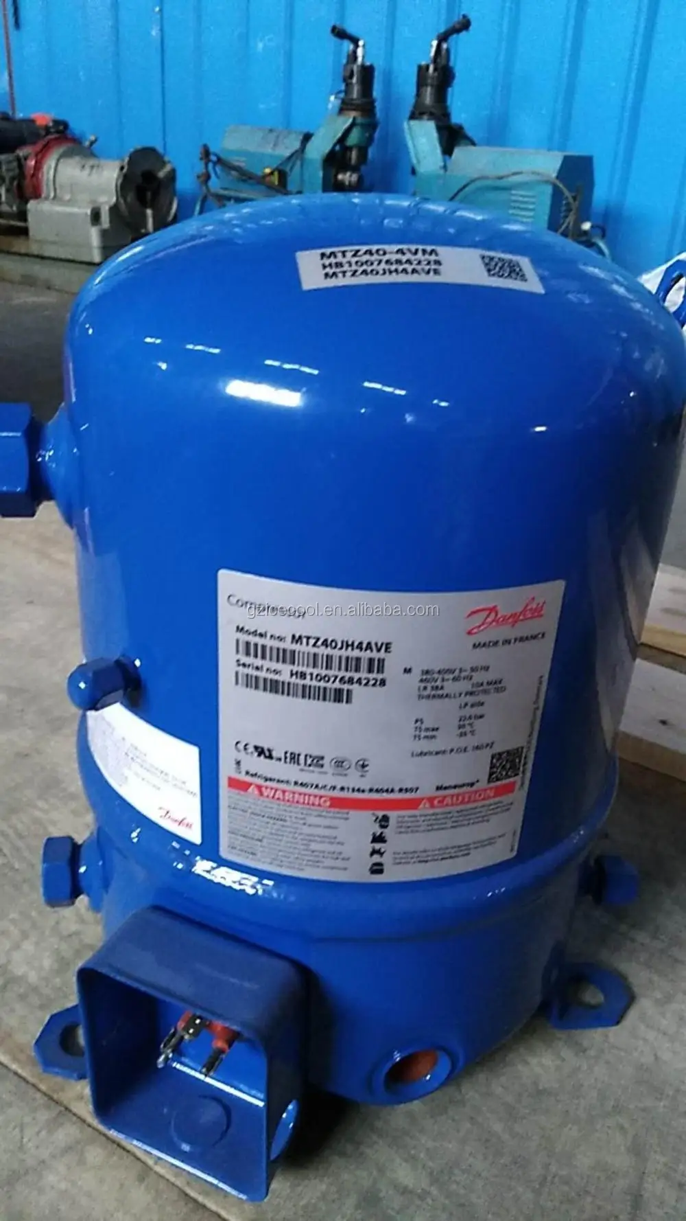 Original New Made In France 3.5hp Dan-foss Maneurop Piston Compressor ...