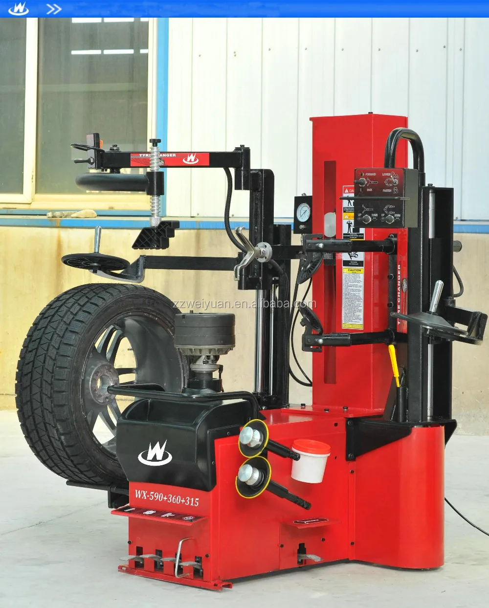 Heavy Duty Tire Changer,Tire Changer Motor,Bright Tire Changer Wx-590 ...