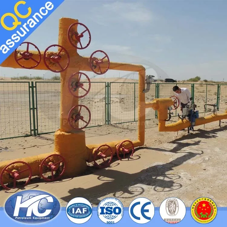 Wellhead Equipment For Oilfield / Gas Well X'mas Tree / X-mass Tree For ...