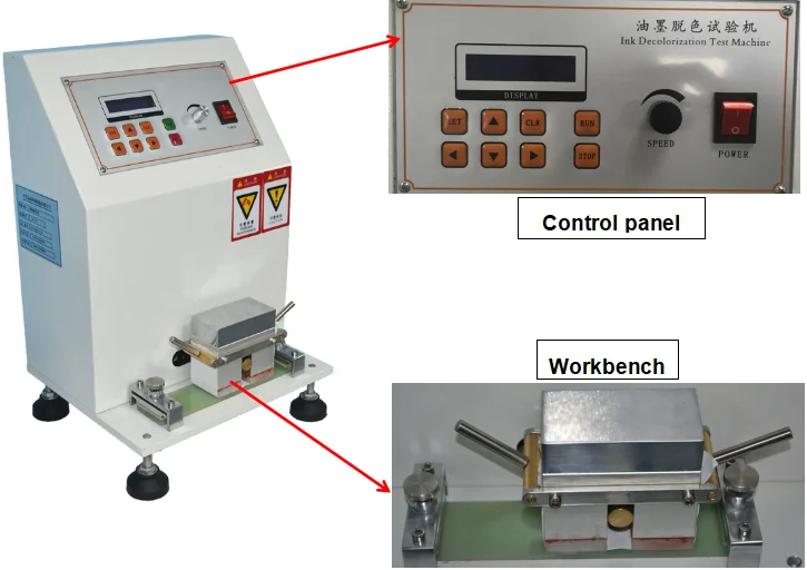 Zonhow Plastic Ink Rub Abrasion Resistance Tester Ink Rub Tester Single ...