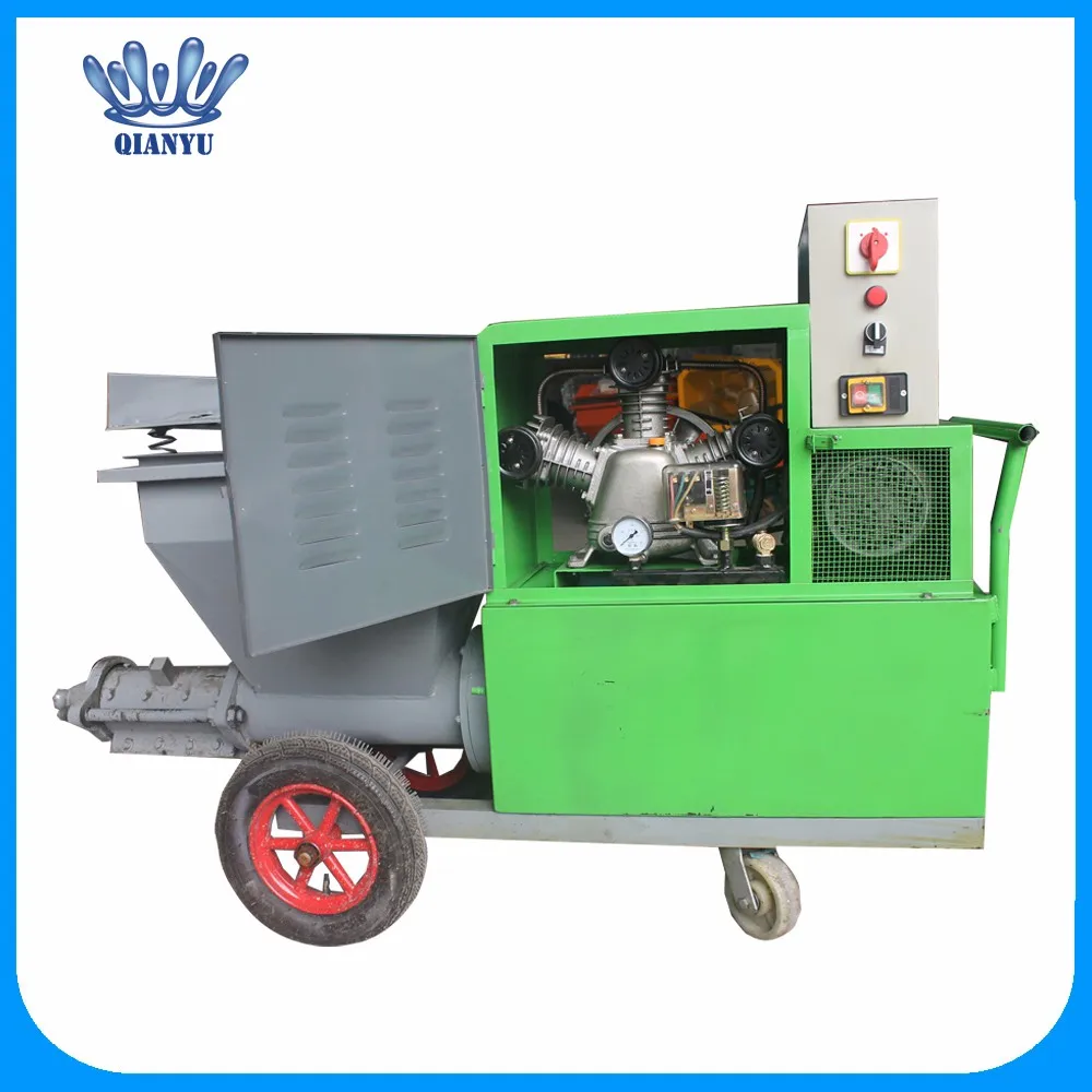 Automatic Grouting Pump Cement Plater Mortar Spraying Machine - Buy ...