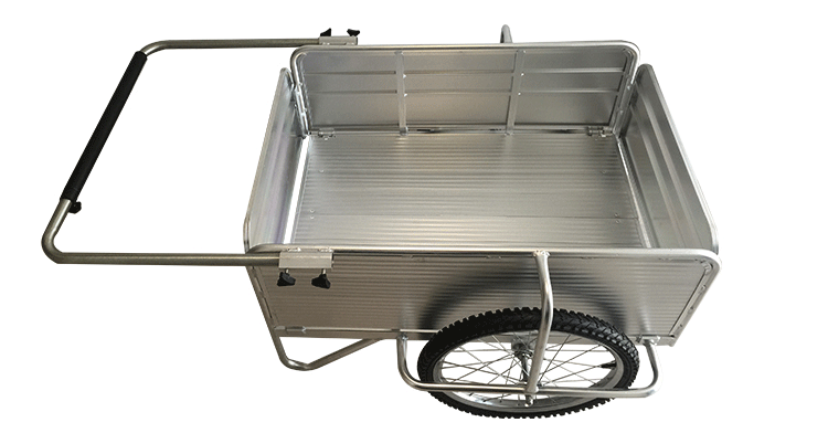 The Most Practical Garden Cart Foldable With Simple Structure And 2 ...