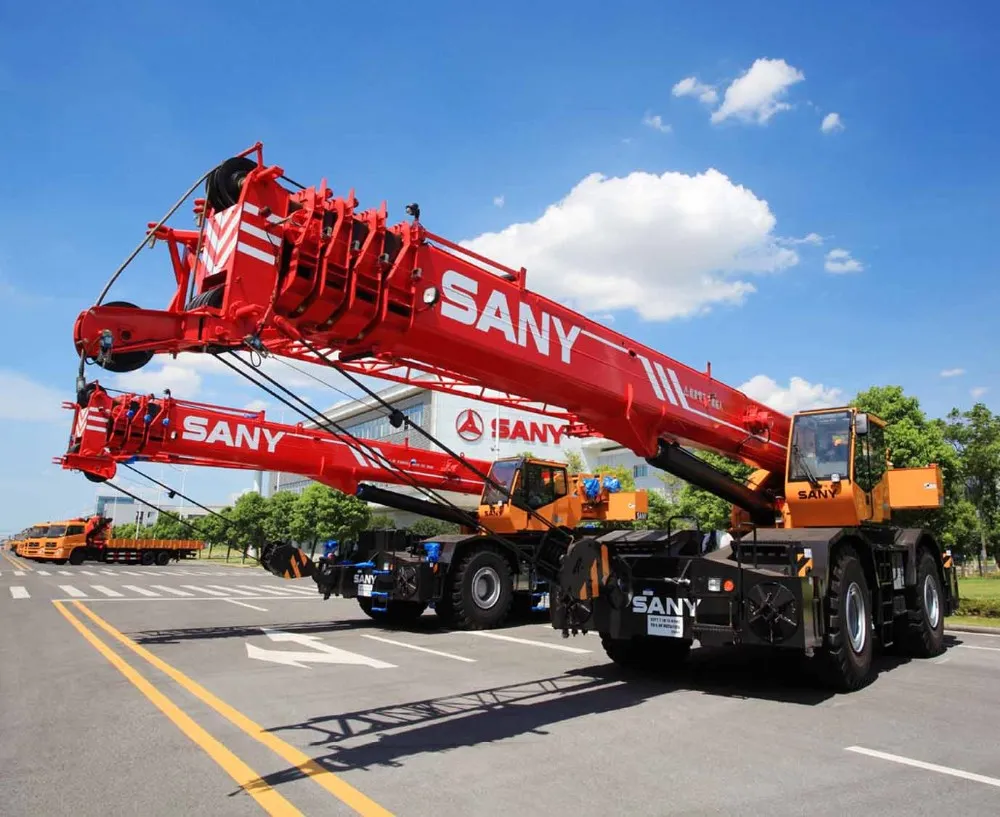 Sany Src750 Rough-terrain Crane 75 Tons Hydraulic Truck Crane High ...