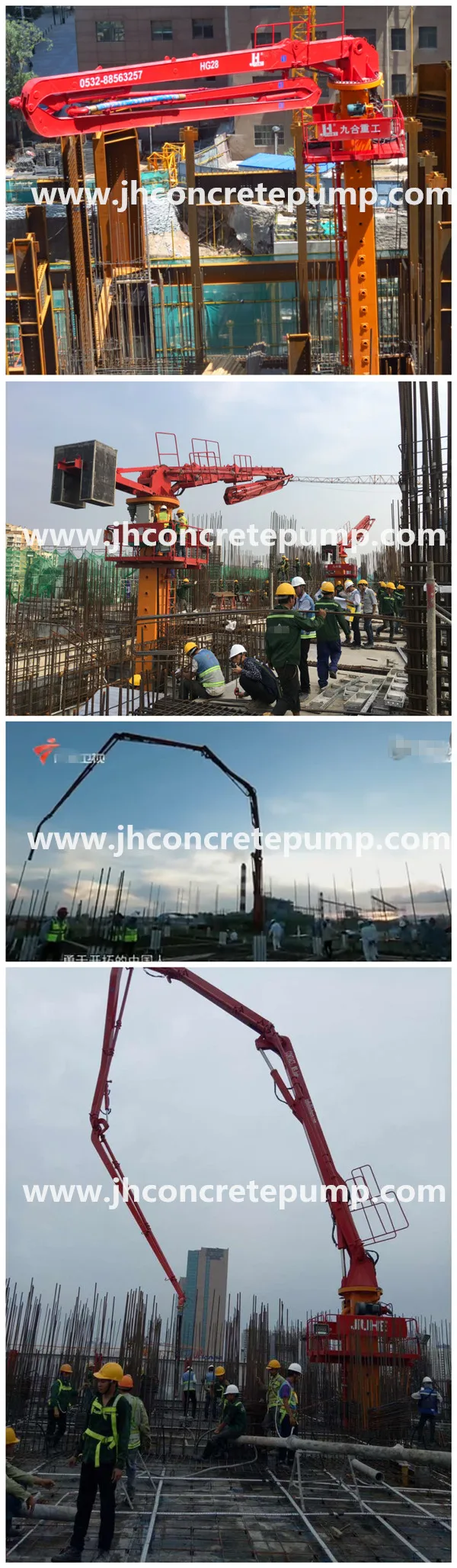 Remote Control Concrete Placing Construction Equipment for High ...