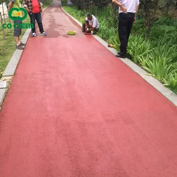 Coloured Bitumen Pigmentable Binder Heavy Traffic Driveway Color ...