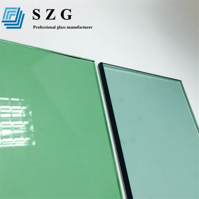 Heat Reflection Grey Blue Green Bronze Window Glass Factory Colored ...