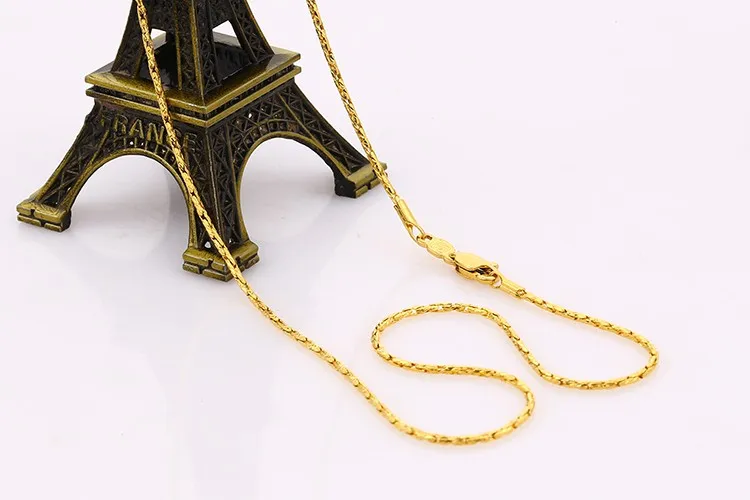 0014 Xuping Chinese 24k Gold Jewelry Wholesale Fashion Long Chain ...