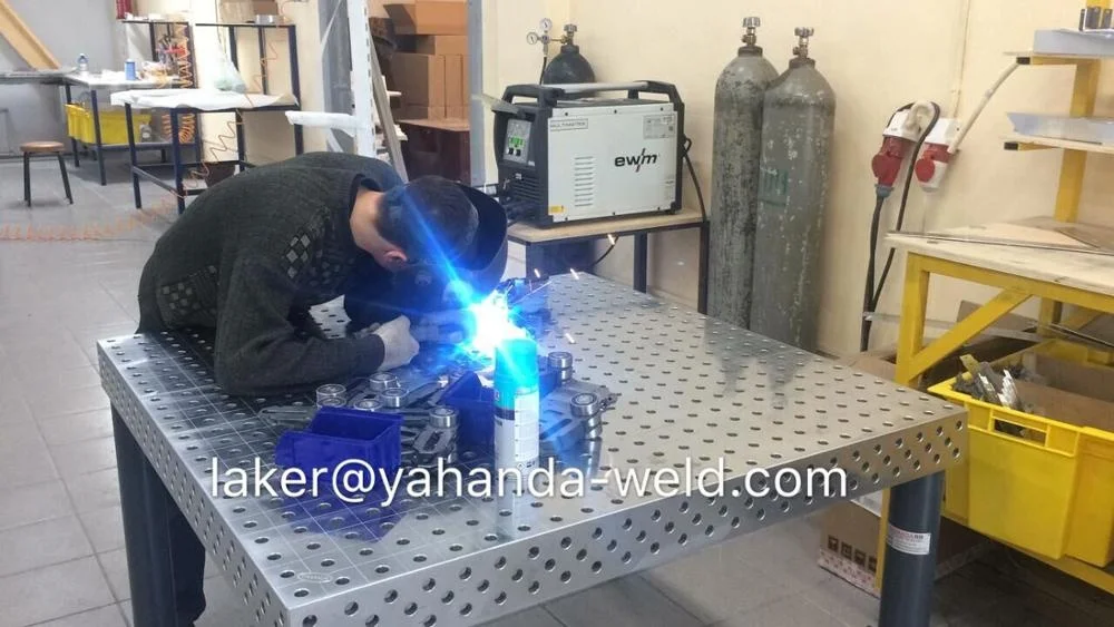 3D 용접 테이블/3D Las Meja/2.4m X 1.2m/4FT X 8FT/스틸/시스템 28/용접 클램핑 시스템 ...