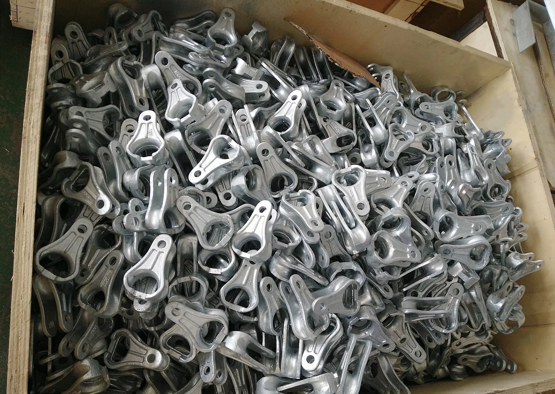 Galvanized Steel Clevis Thimble For Adss Cable Tension Clamp 50kn - Buy ...