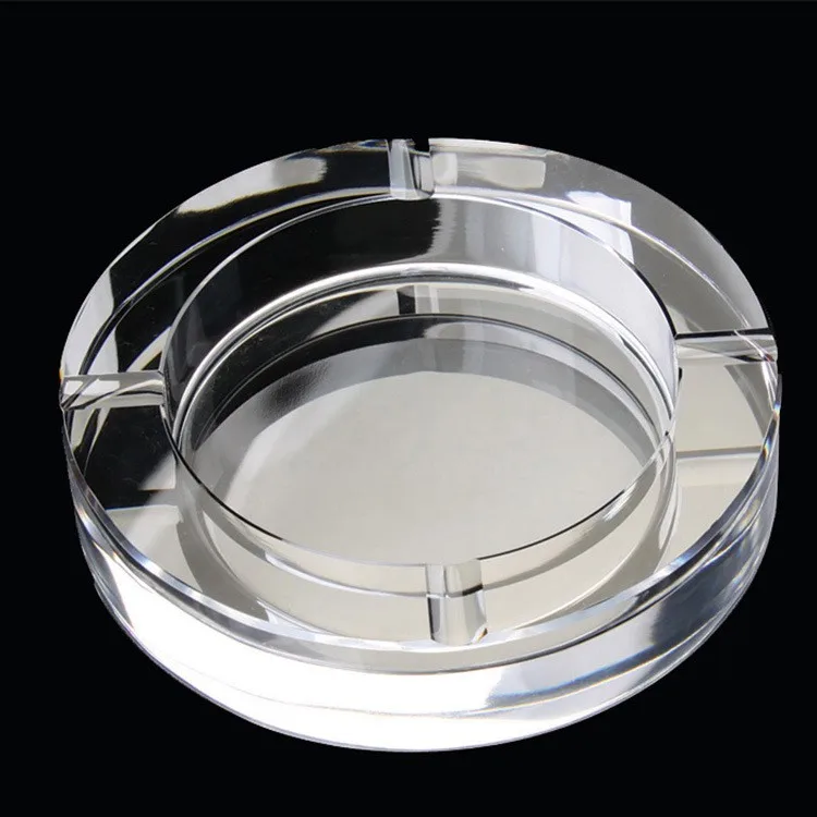 Custom Round Creative High Quality Cheap Acrylic Ashtray