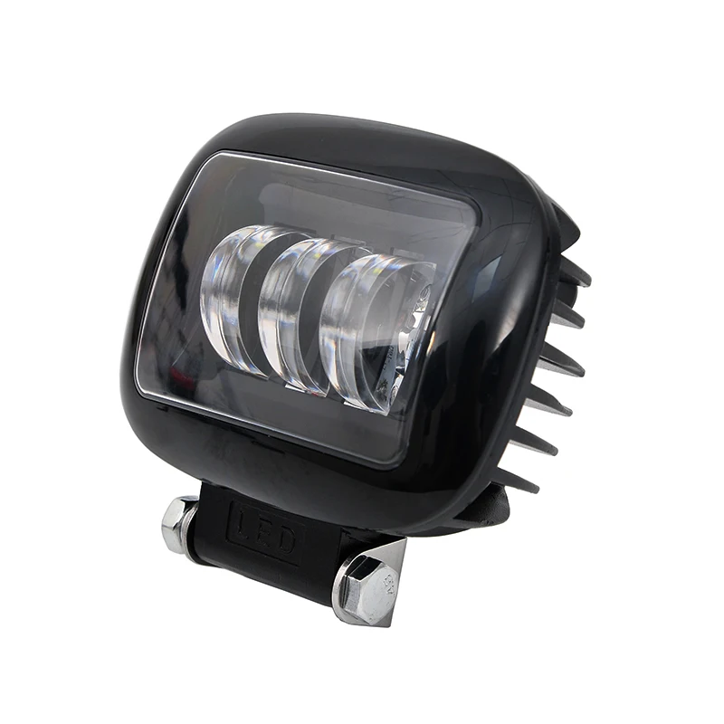 New Spot Red Black Housing 12v 3inch 30w Car 12 Volt Led Truck Work ...