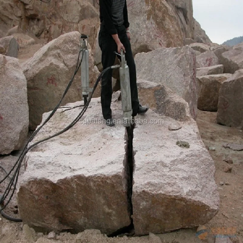 Hydraulic Concrete Stone Breaker Rock Splitter Machine/Hydraulic Rock ...