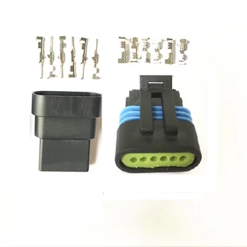 6 Pin Female Male Delphi Gm Flat Accelerator Pedal Automobile Connector ...