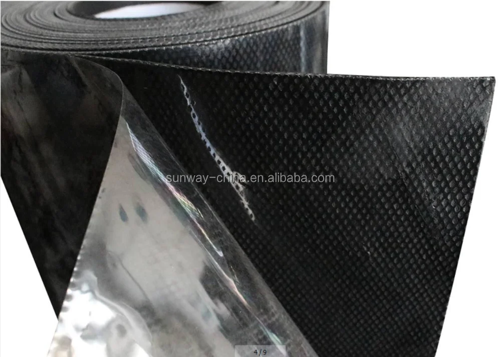 Self Adhesive Epdm Universal Flashing With Aluminum Mesh Uf203 For Roof ...