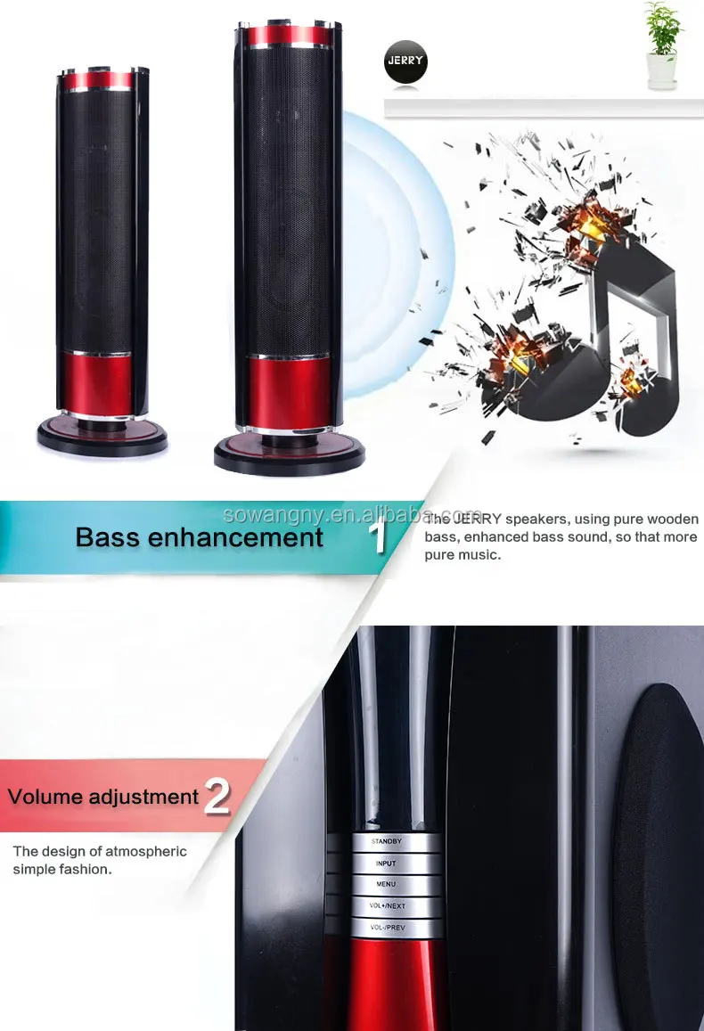 Bulk Jerry Speaker Musical Instruments Audio Sound System Soundbar With ...