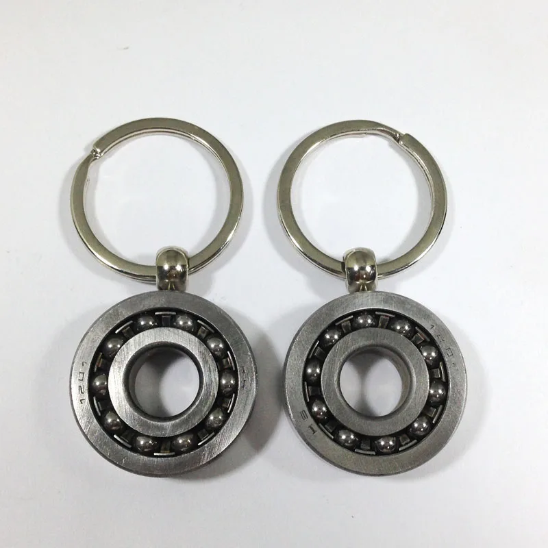 Bearing Rotation Round Metal Key Chain/ Fancy Wheeling Engraving Key ...