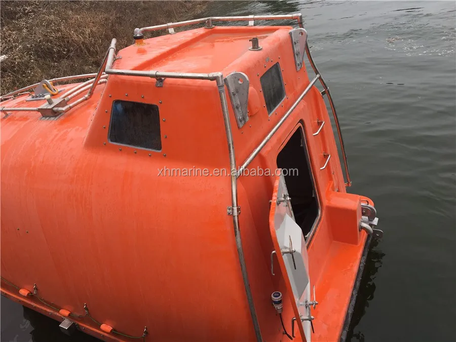 Solas Freefall Lifeboat For 16~90 Men Frp Freefall Type Lifeboat - Buy ...
