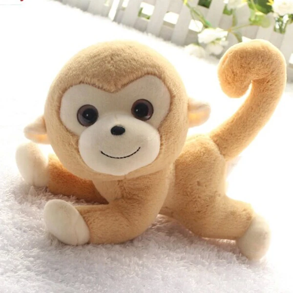 Custom Stuffed Pink Monkey Toy Plush Long Arms And Long Legs Animal ...