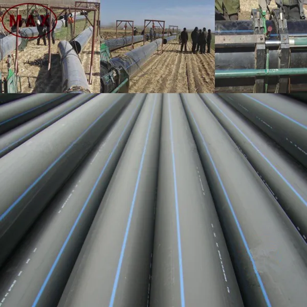 personalizado dn 500 mm hdpe 100 tubería, poli etileno tuberías pehd ...