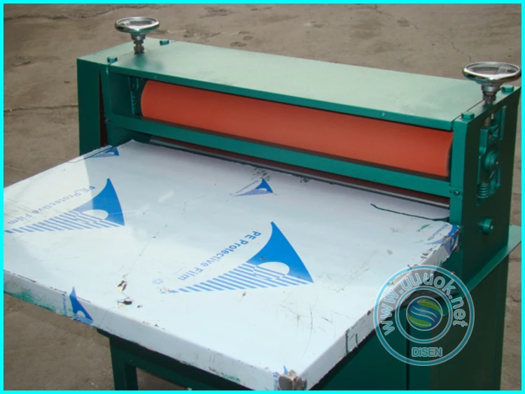 Roller Pressing Machine Thin Paper Leather Corrugated Paper After The ...