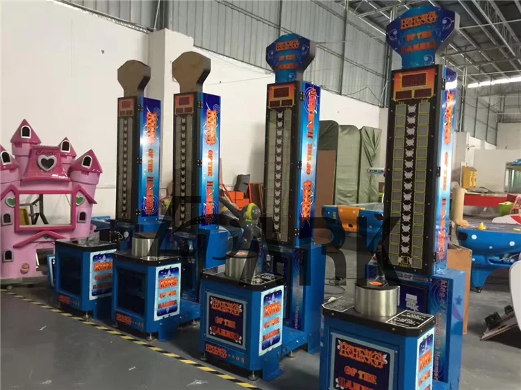 Coin Operated Hit Hammer Game Machine Lottery Ticket Redemption Big ...