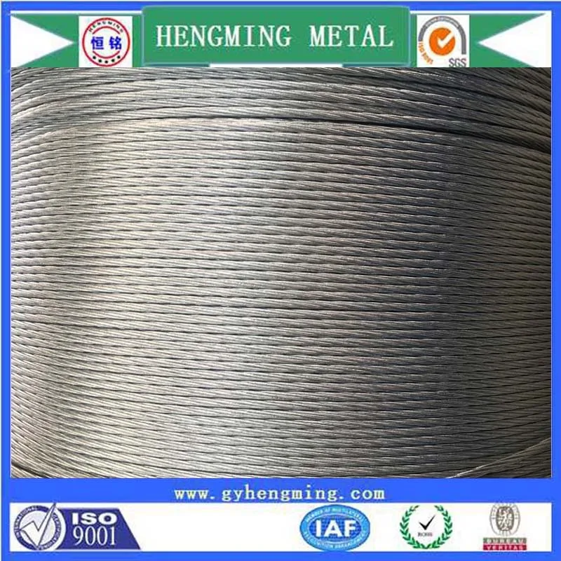 Galvanized Steel Messenger Wire 1.5mm Single Core Cable 1x7 Strand Wire ...