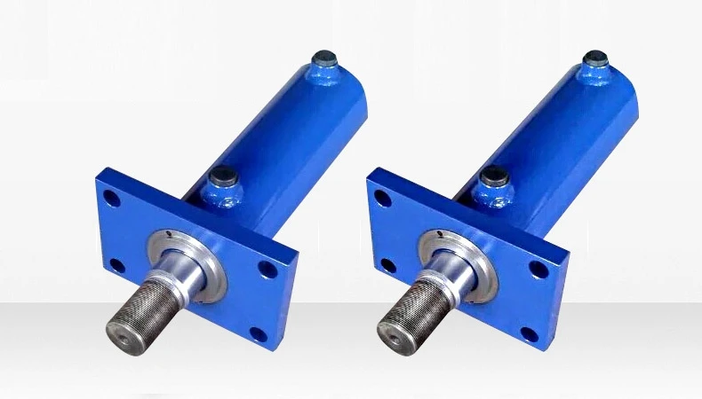 50 tons hydraulic cylinder Front flange type small hydraulic cylinder ...