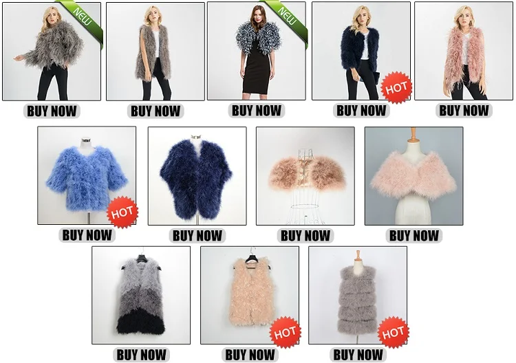 Real Ostrich Feather Coat Women High Quality Lady Genuine Turkey Fur ...