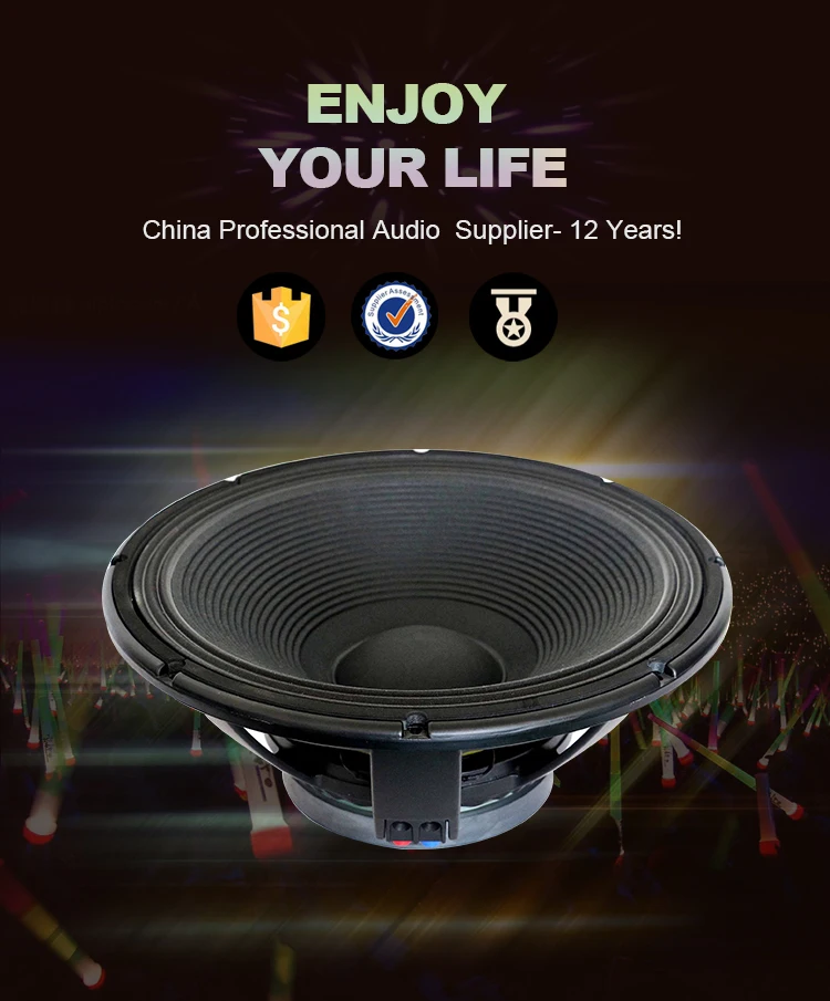 18 Inch Super Powered Bass Woofer Speaker 8ohms 2000w - Buy Powered ...
