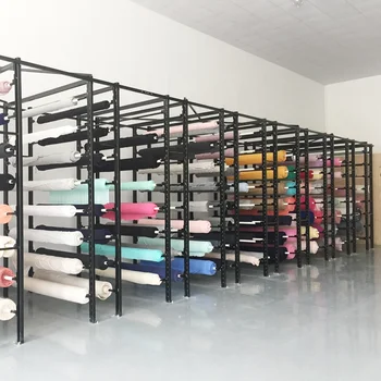 Metal Wall Carpet Rug Warehouse Showroom Rolling Storage System Display ...