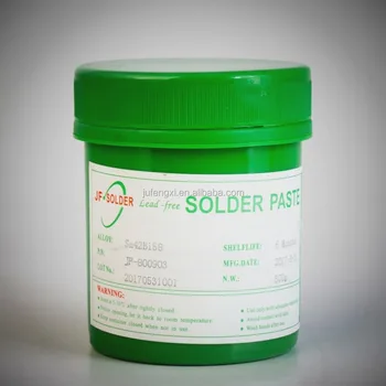 Low Temperature 42 58 Tin Bismuth Lead Free Solder Paste For Directly ...