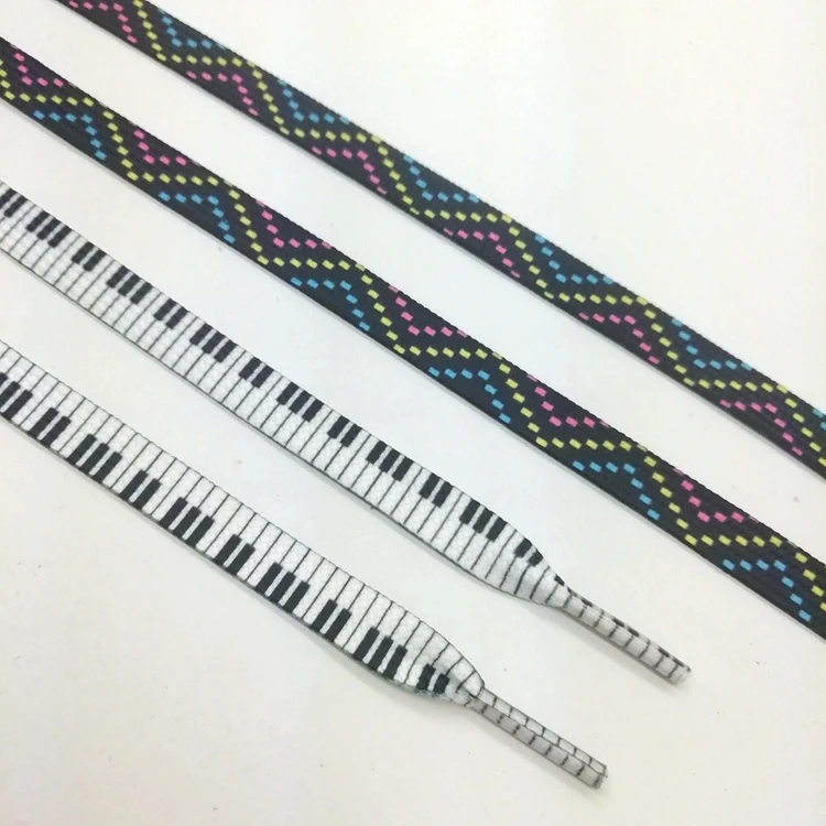 Custom Printed Shoelaces - Wholesale Flat Shoelaces