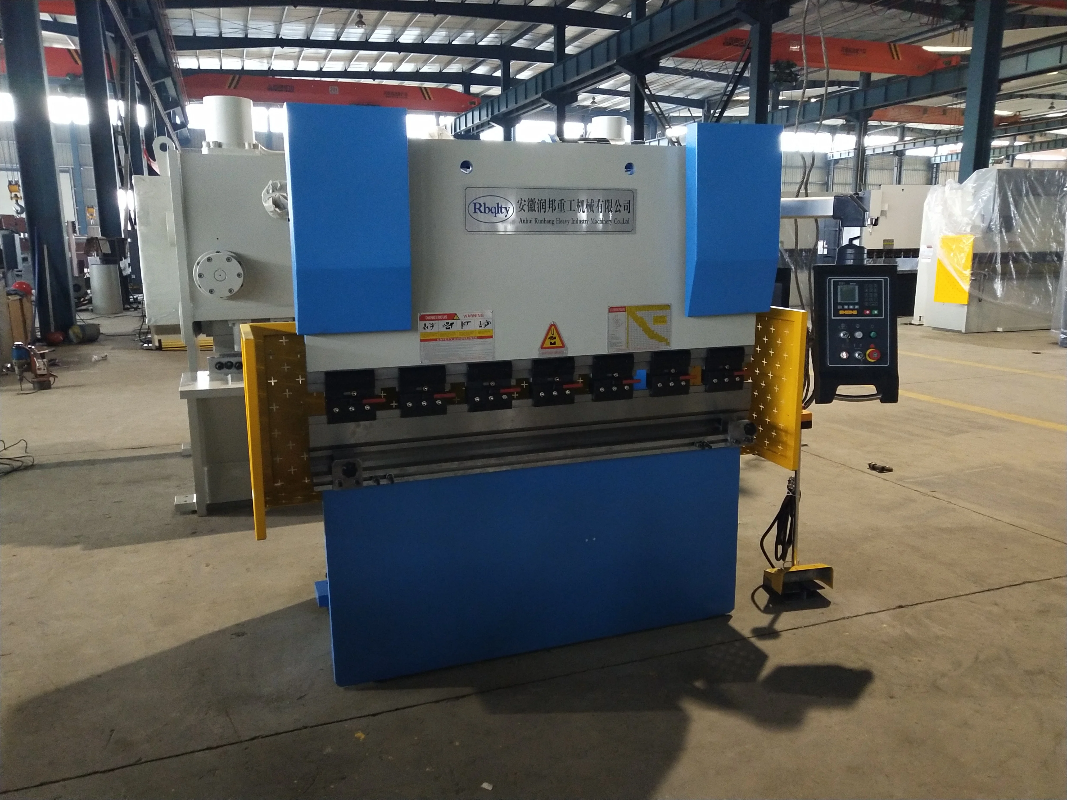 Wc 67k 30t/1600 E21 Control Mini Press Brake Machine For Iron Sheet ...