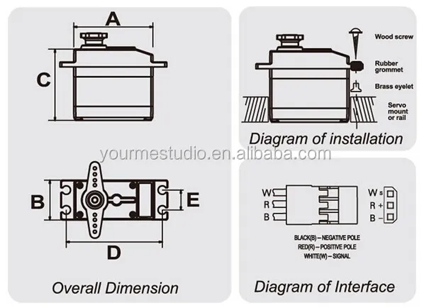4.7g Super Micro Rc Servo 0.43kg 0.1ms Analog Servo Sm-s1131s - Buy ...