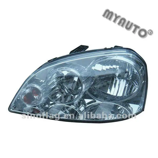 Chevrolet Optra Headlight - Halogen Lamp, 6 Months Warranty