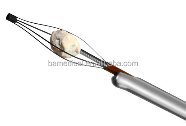 Surgical Urology Cystoscopy Stone Basket Forceps - CE Certified