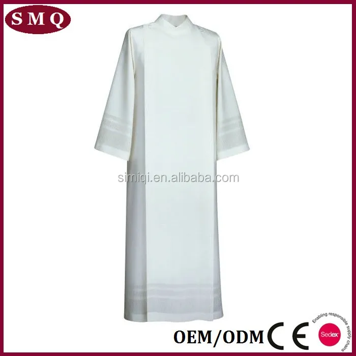 Catholic Church Alb Robe Clergy Hooded Vestments - Buy Church Alb ...