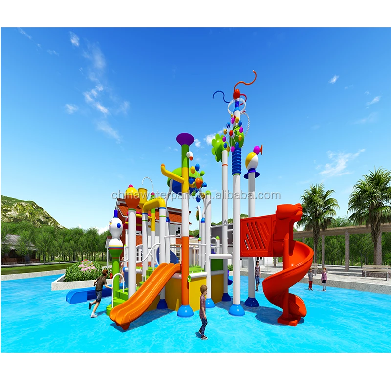 Mini Waterplay System for Children - Backyard Water Park